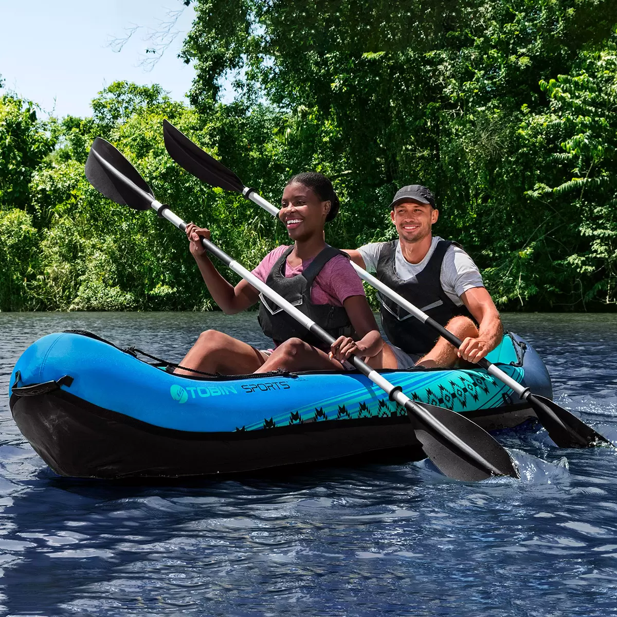 Kayak inflable para 2 personas, Tobin Sports - GUCIYECA Tienda Online